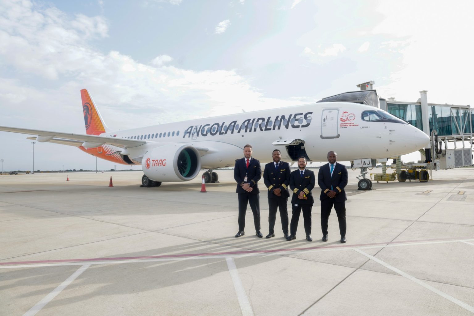 TAAG ANGOLA AIRLINES INCORPORATES THE 4TH A220-300 INTO THE FLEET ...